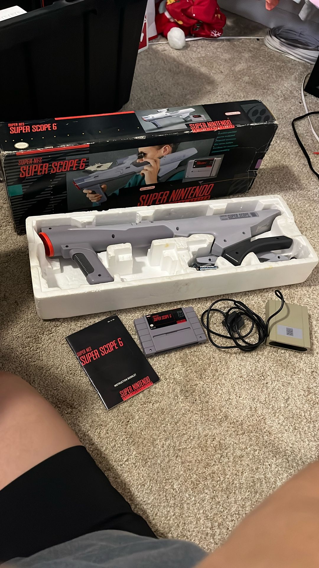 Super Nintendo SNES Super Scope 6 Gun Receiver Game for Sale in El ...