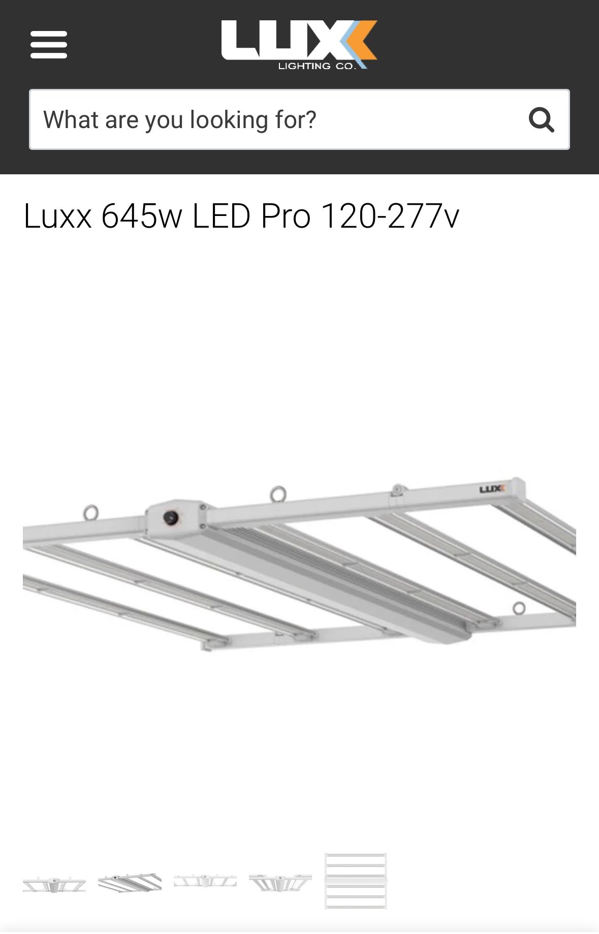 LUX 645w LED Pro Grow Lights (9 available) for Sale in Shadow Hills, CA ...