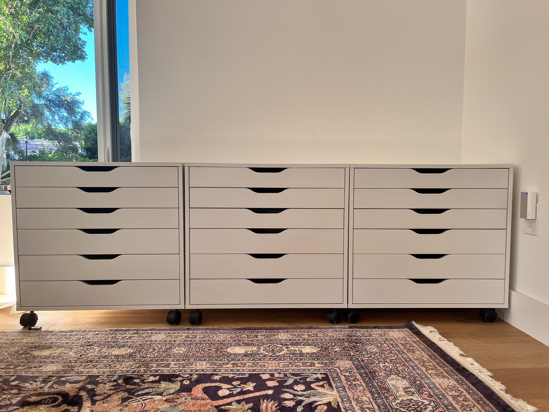 ALEX Drawer unit on casters, white, 26 3/8x26 " for Sale in Miami, FL ...