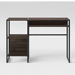 Paulo Wood Writing Desk with Storage Midtone Brown Project 62 for Sale in Crystal City CA OfferUp