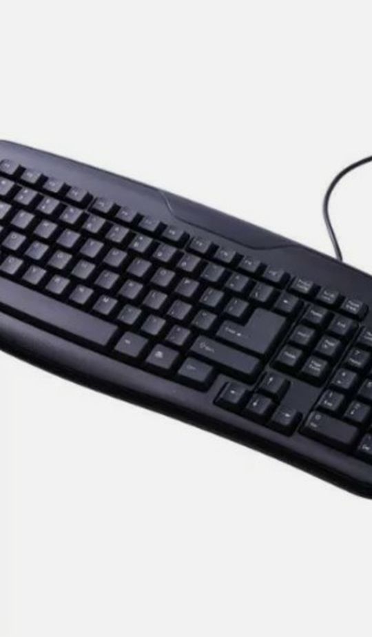 ONN ONA11H0089 USB Connected Soft-Touch Wired Keyboard - Black for Sale in San Bernardino, CA ...
