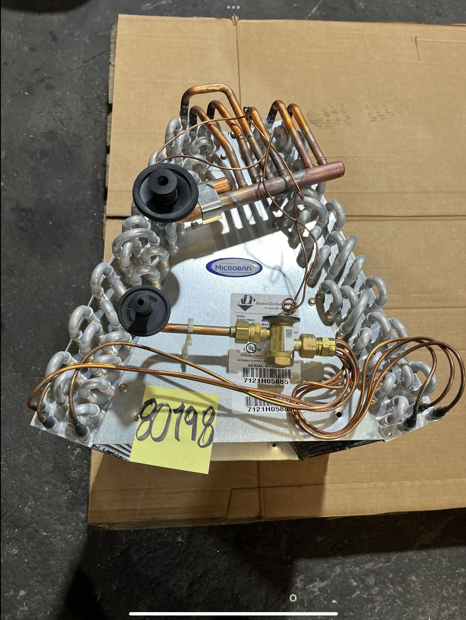 ADP Trane Uncased Coil TG80936D175B2005AP 3 Ton R410A Coil New/Open Box ...