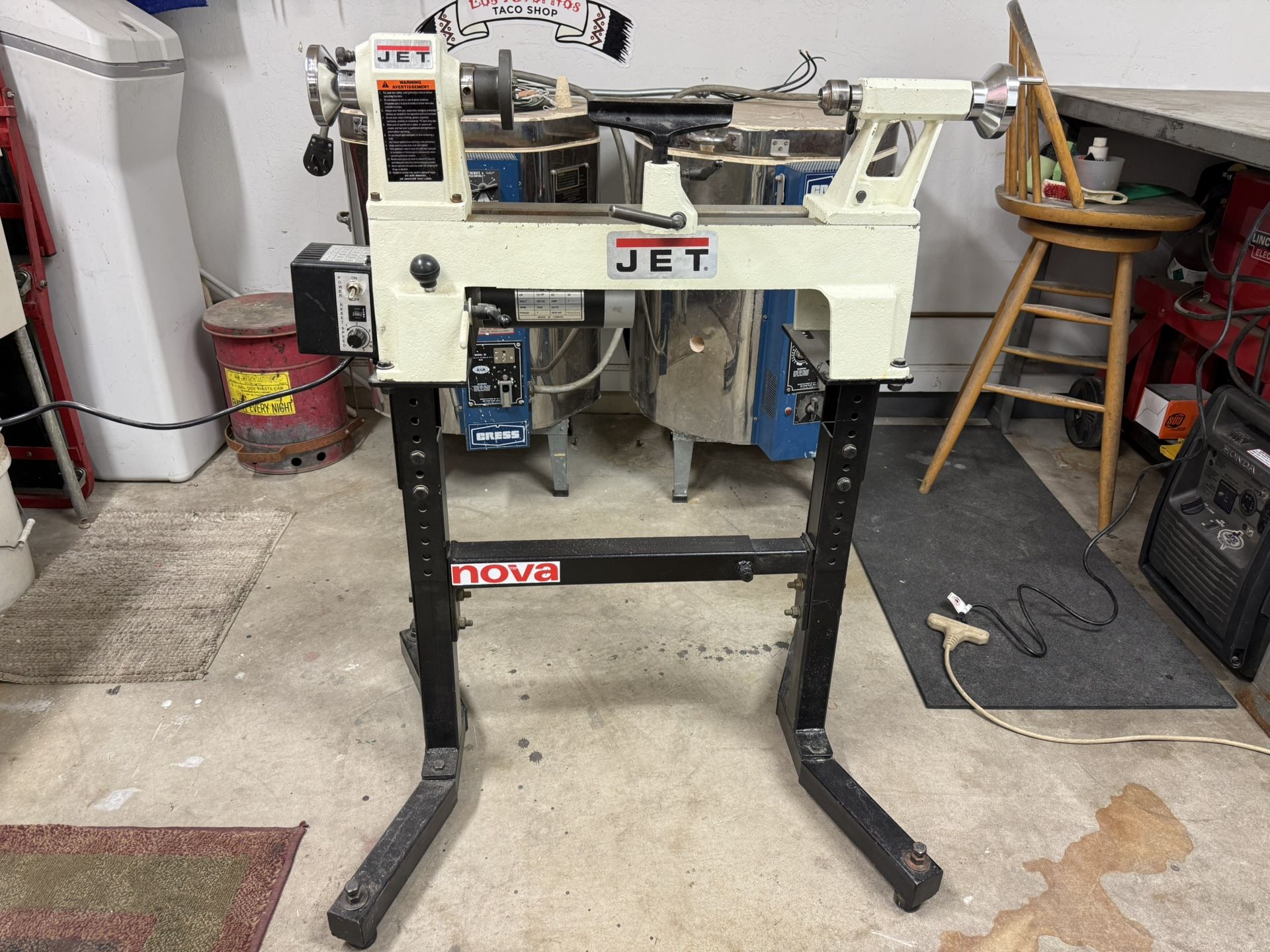 JET Mini Lathe - JML-1014VSI with Nova Stand for Sale in Mesa, AZ - OfferUp
