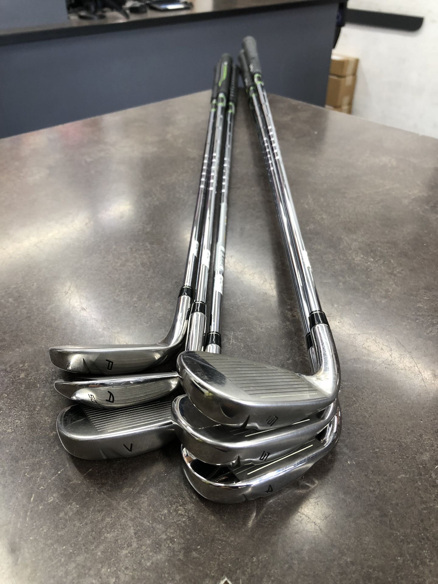 TaylorMade RBZ IRON SET 4-7 + PW/AW (6) RH R-Flex for Sale in Whittier ...