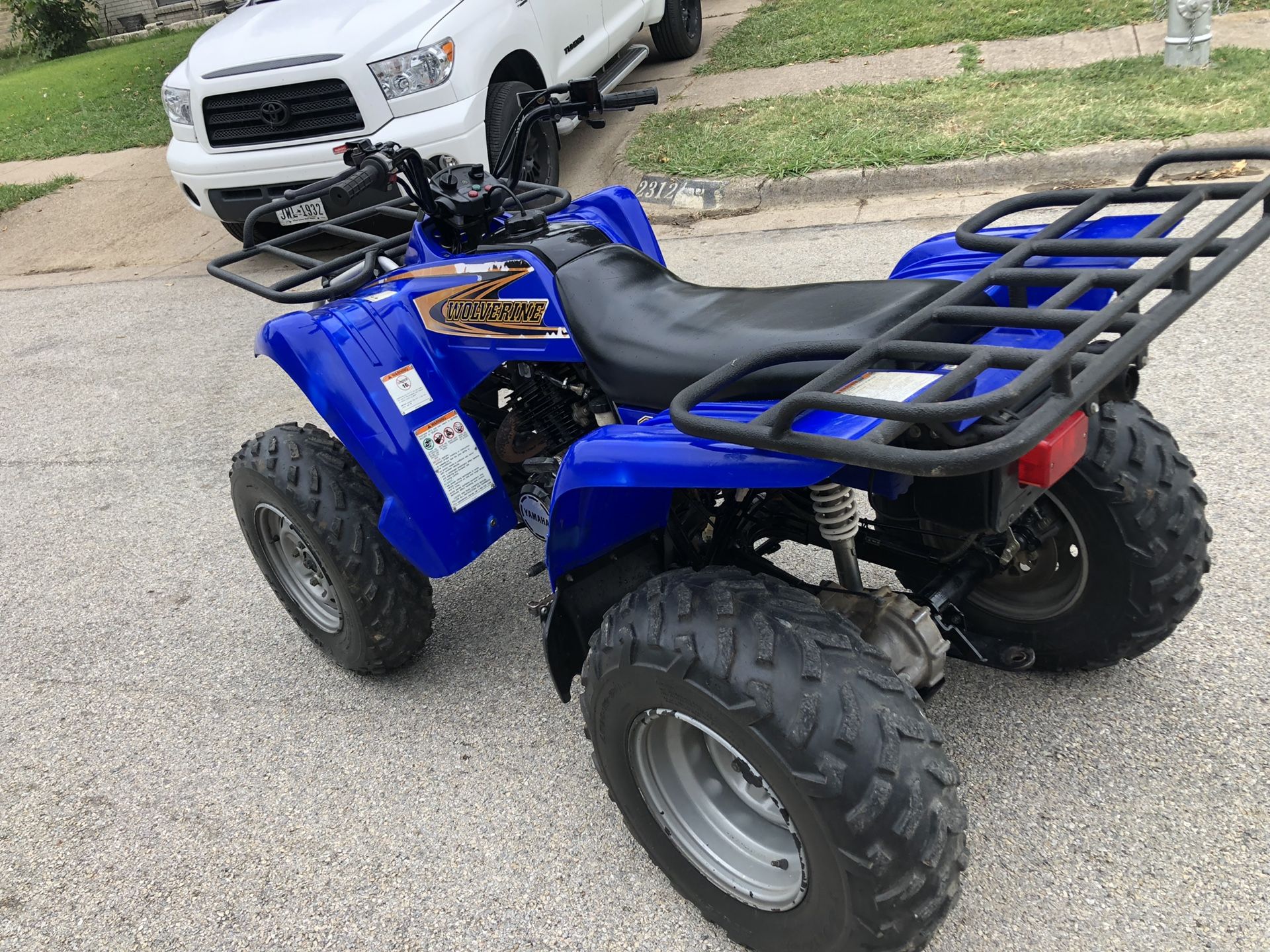 2001 Yamaha Wolverine 350 4x4 atv 4 wheeler for Sale in Arlington, TX ...