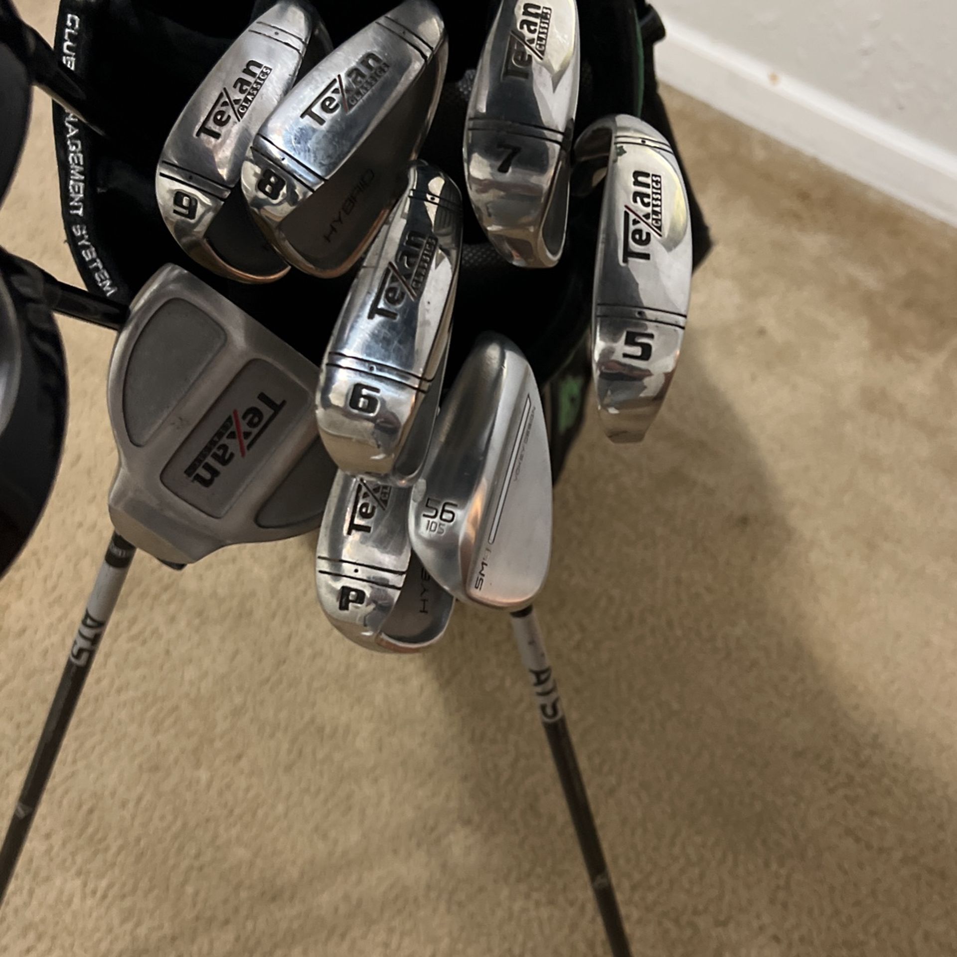 Mens Right Handed Golf Clubs! Hybrid Set With Taylor Made R11s Driver ...