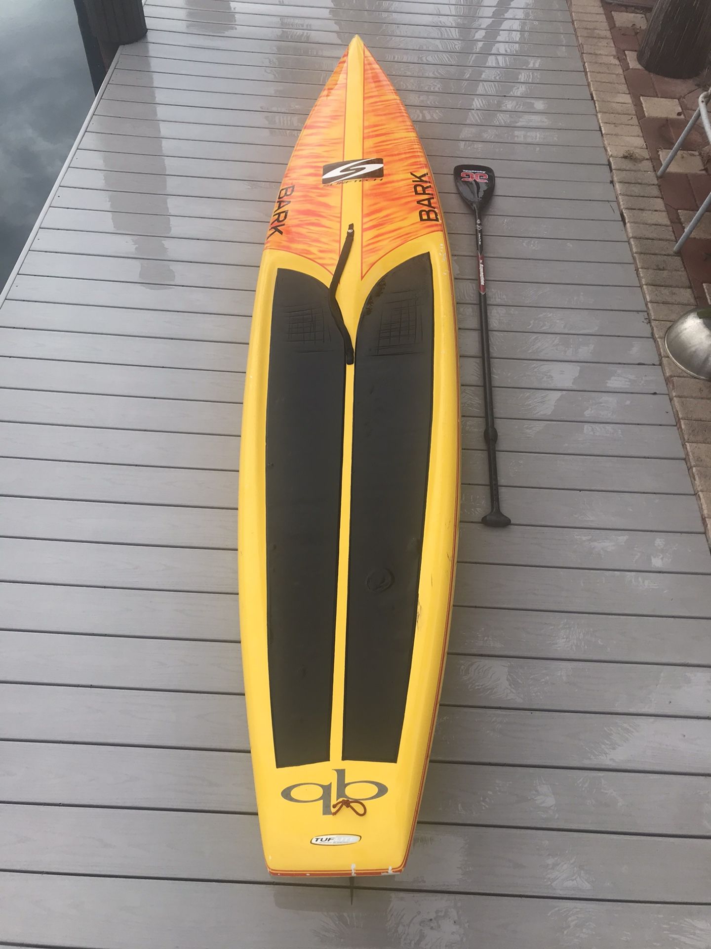 Surftech JOE BARK 12'6" COMPETITOR RACE PADDLE BOARD for Sale in Fort ...