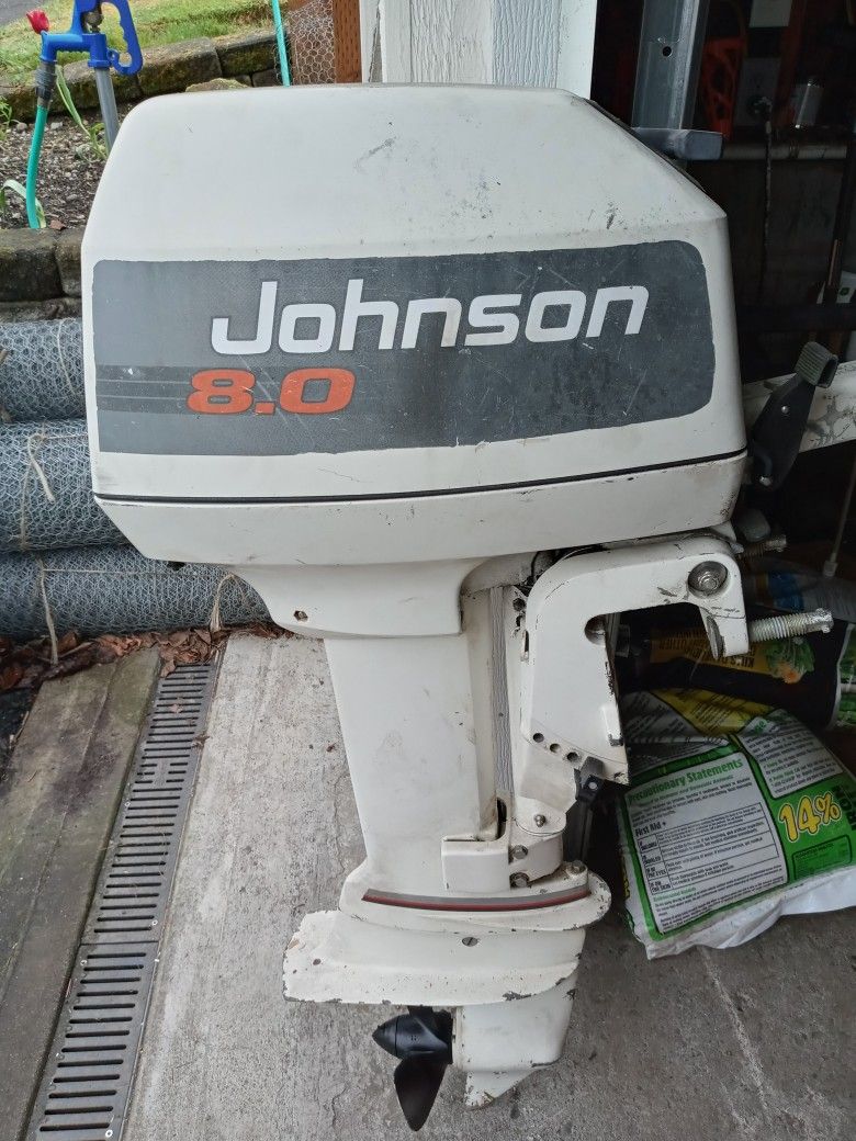 Johnson 8 hp Outboard Motor for Sale in Kent, WA - OfferUp