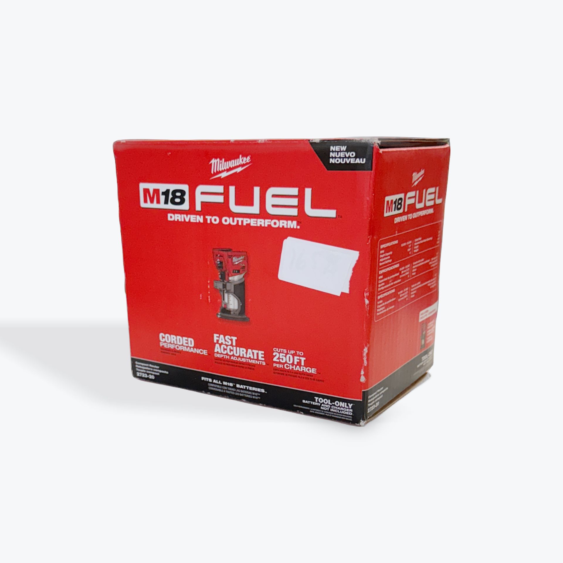 Milwaukee M18 FUEL 18V Lithium-Ion Brushless Cordless Compact Router ...