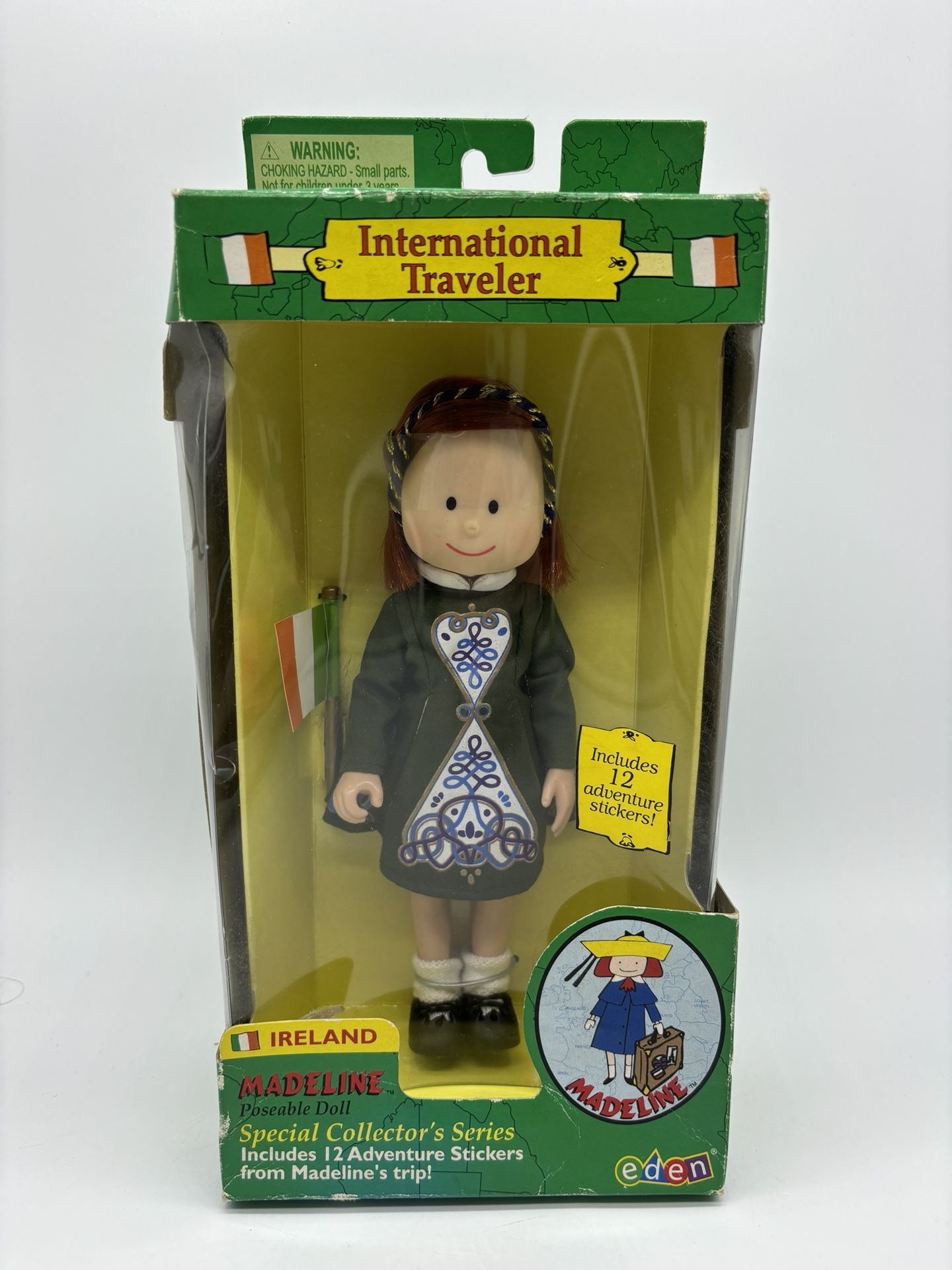 MADELINE INTERNATIONAL TRAVELLER 8" DOLL IRELAND IRISH RARE COLLECTORS ...
