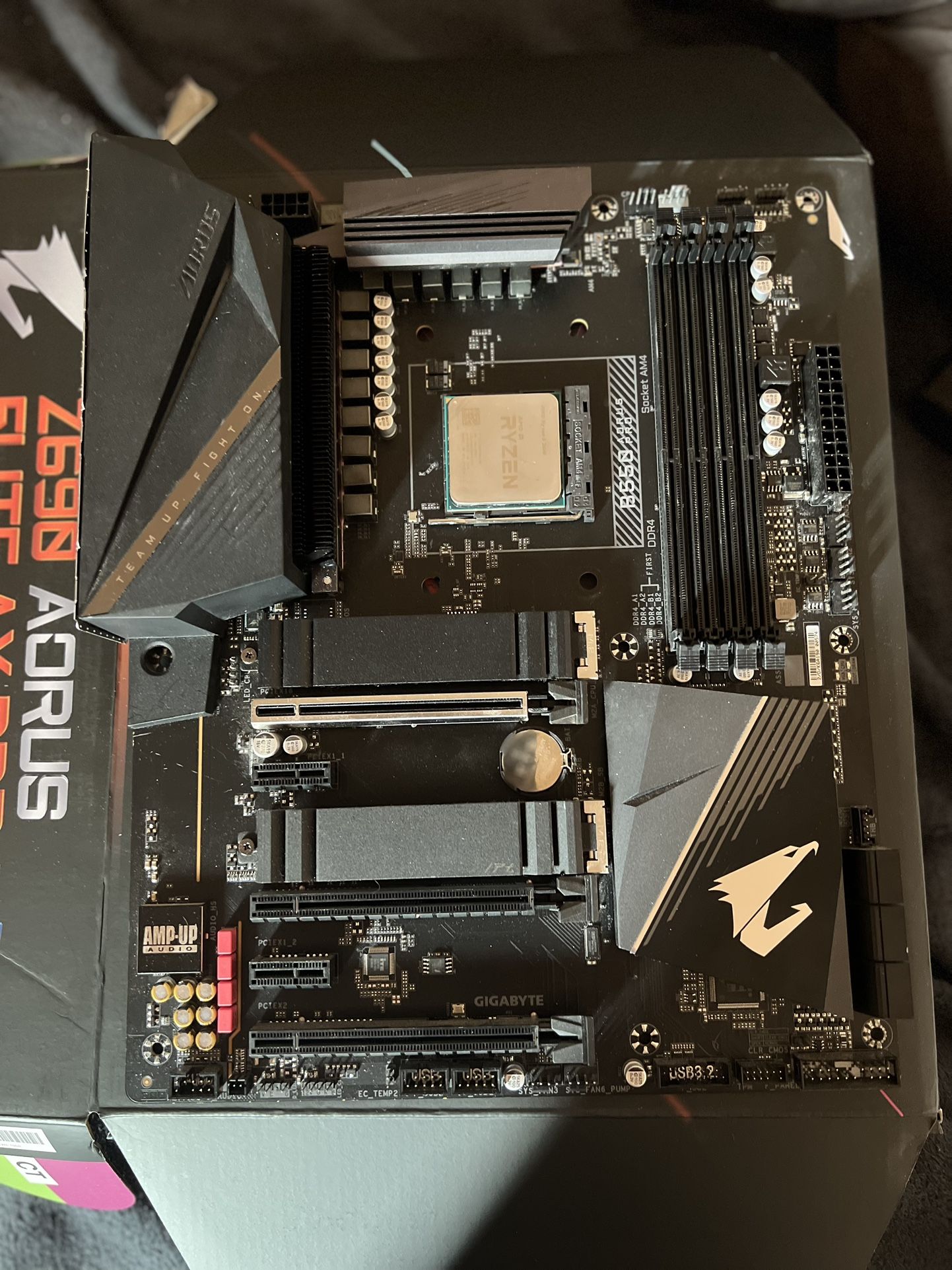 Aorus B550 pro + Ryzen 5 2600 for Sale in Bloomsburg, PA - OfferUp