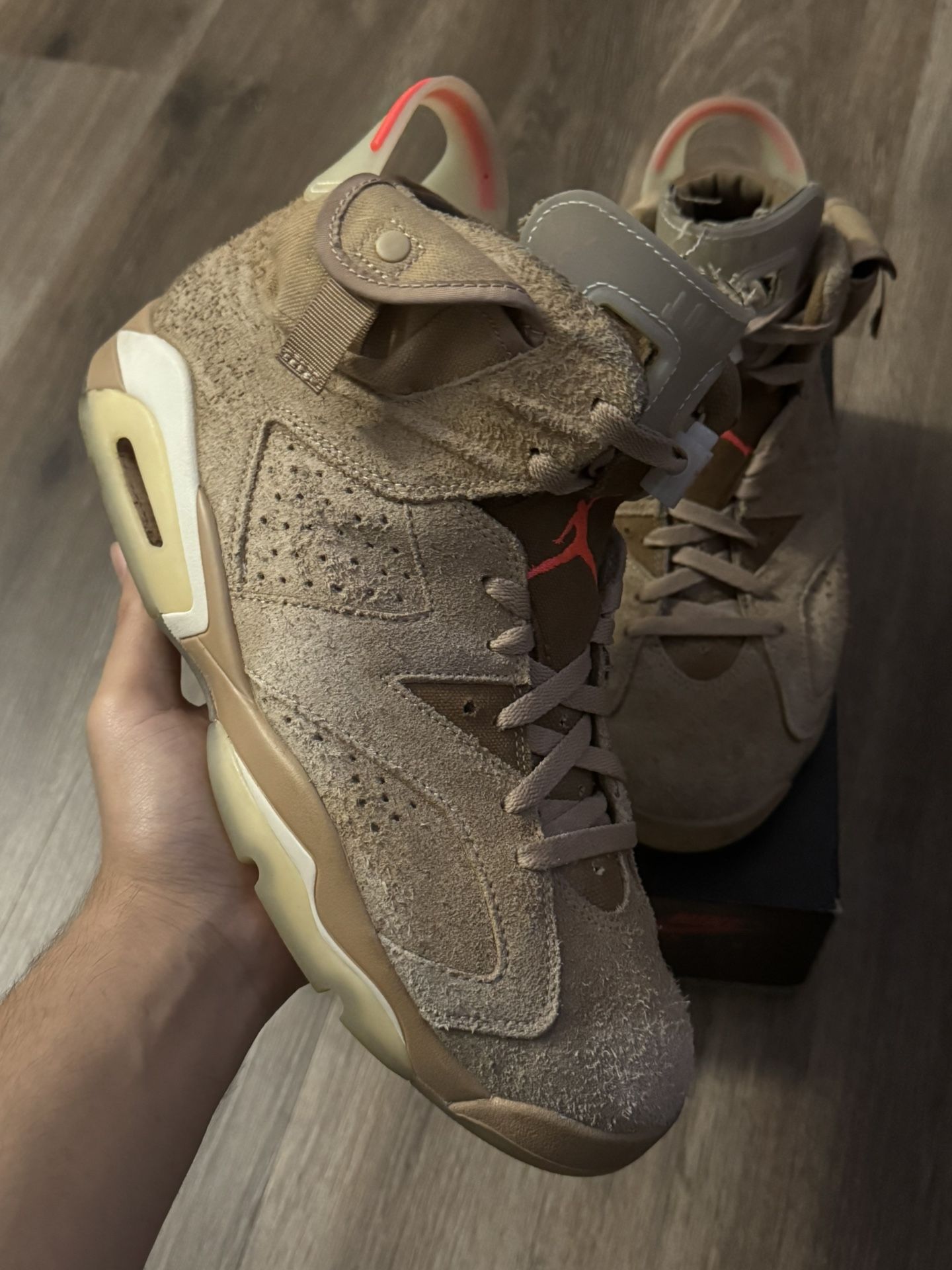 Jordan 6 Travis Scott "British Khaki Size 10.5 for Sale in Las Vegas ...