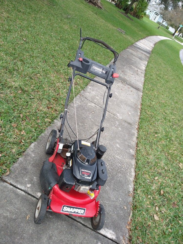 Snapper Commercial Grade Self Propelled Mower Honda Engine Runs And ...