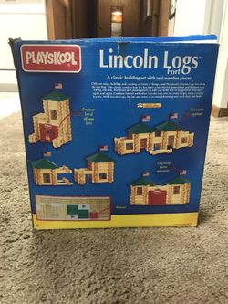 Lincoln Logs Castle