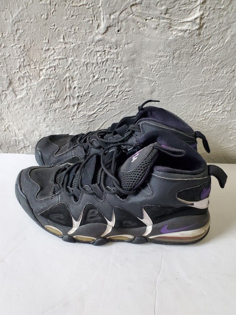 charles barkley shoes black and purple