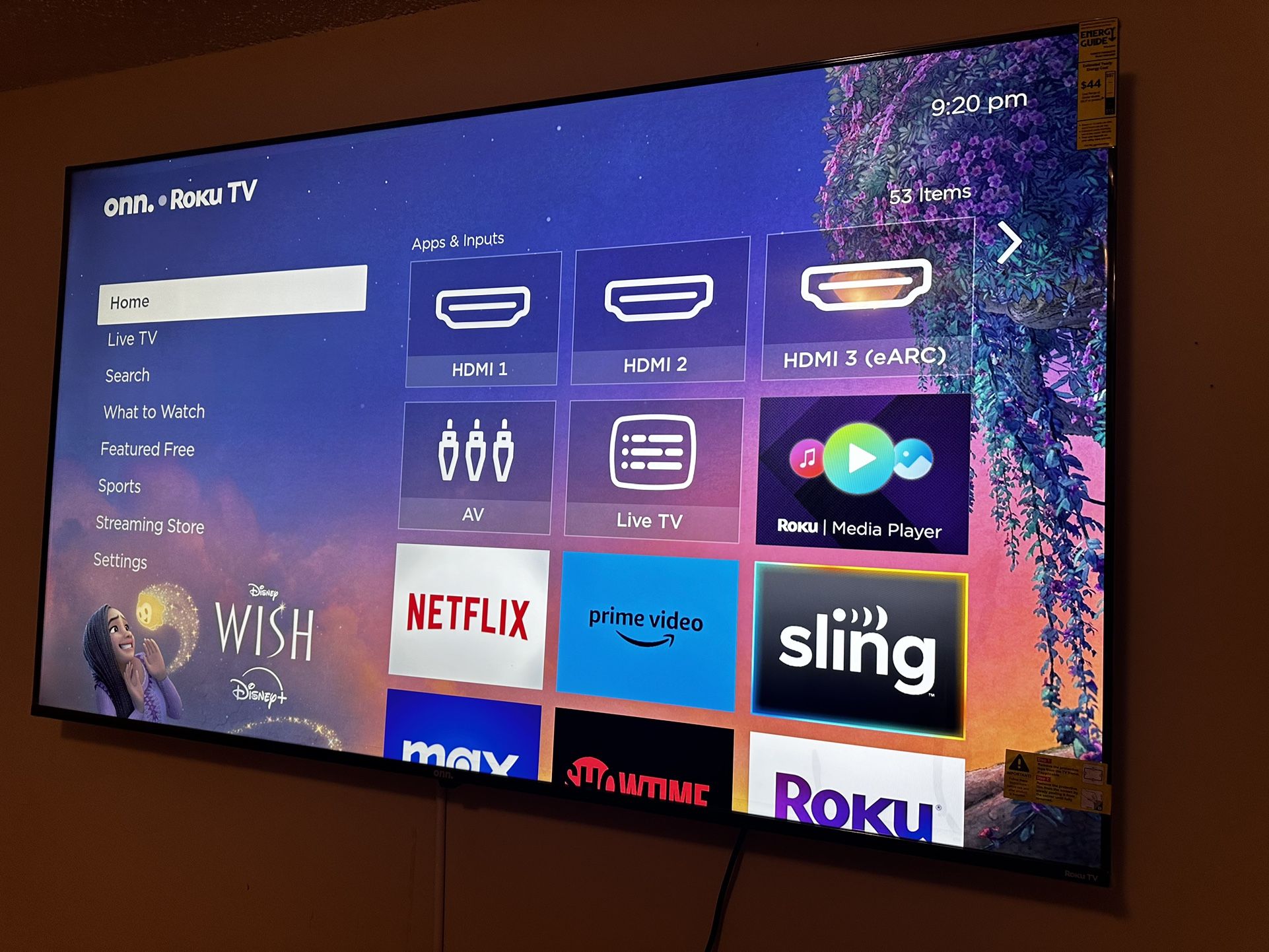 70” Onn. Roku 4K UHD Smart TV Barely used for Sale in Miami Gardens, FL ...
