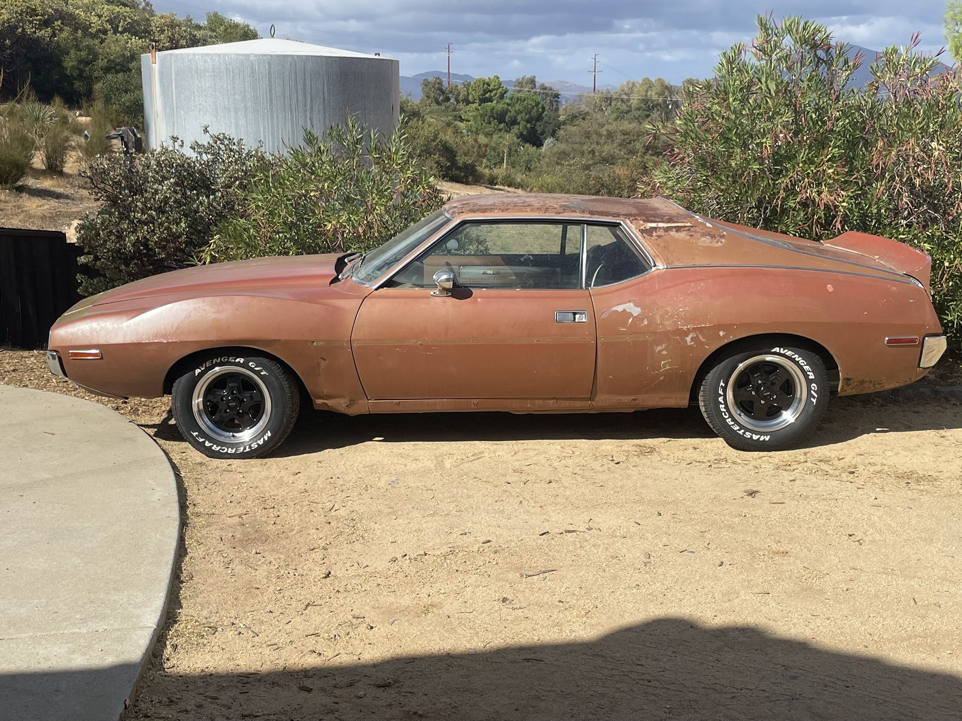 71-74 AMC AMX 360 4V Complete Engine And 727 Auto Trans CORE For ...
