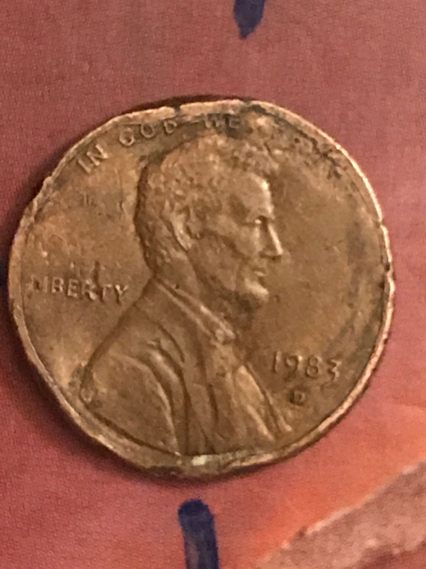 1983 d copper penny. for Sale in Phoenix, AZ - OfferUp