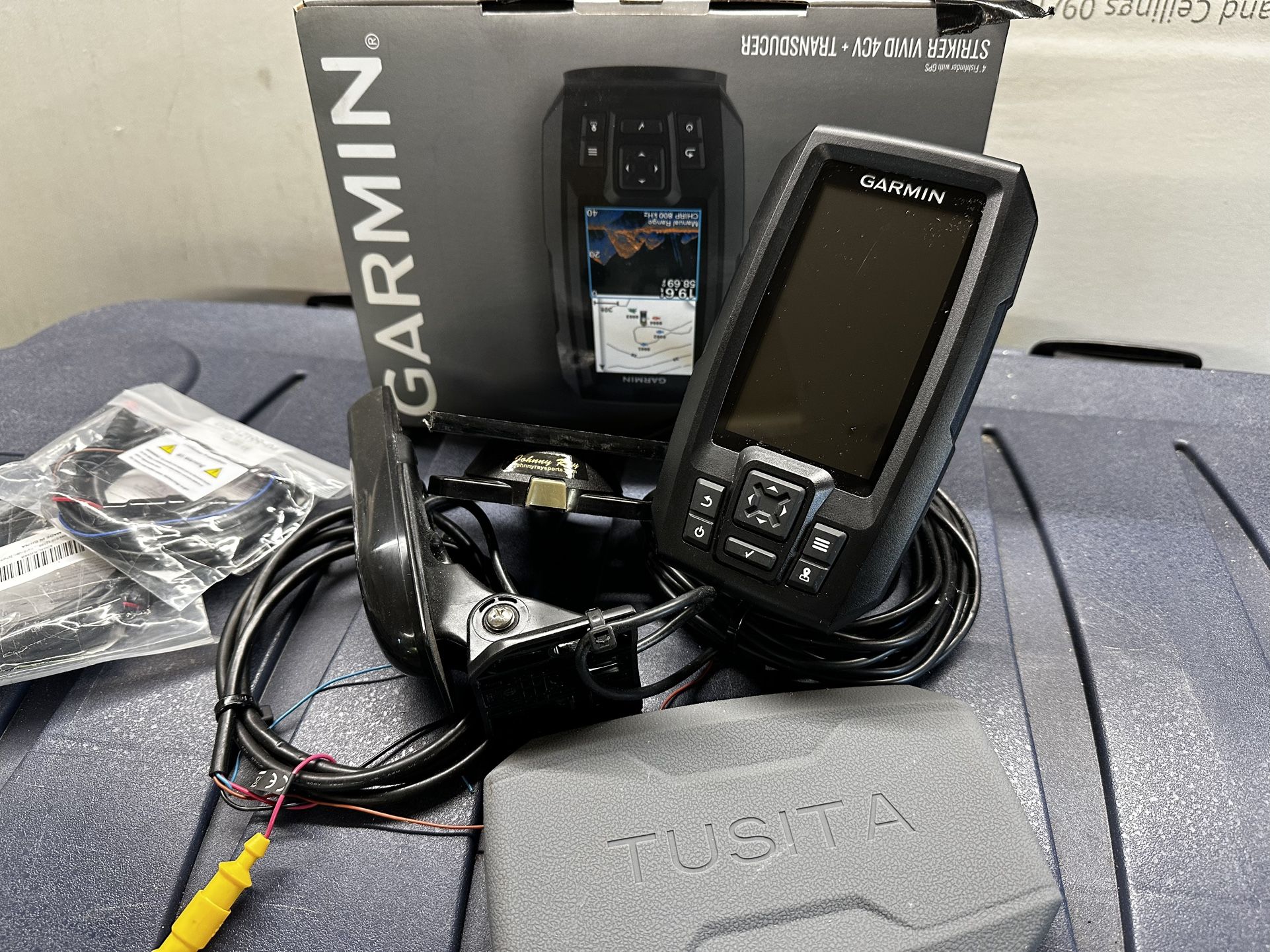 Garmin Striker Vivid 4CV + Transducer for Sale in Port Orchard, WA ...