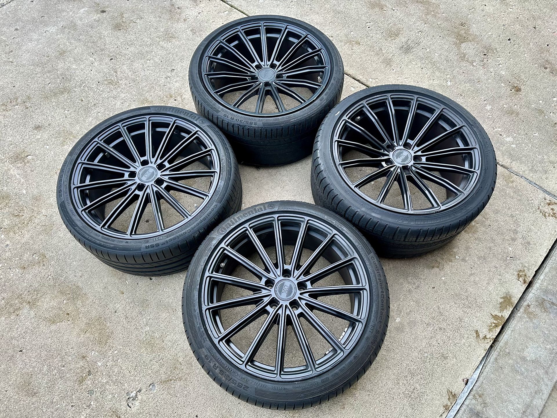 Mercedes XO Luxury 19” Staggered Wheels 5x112 (Please Read) for Sale in ...