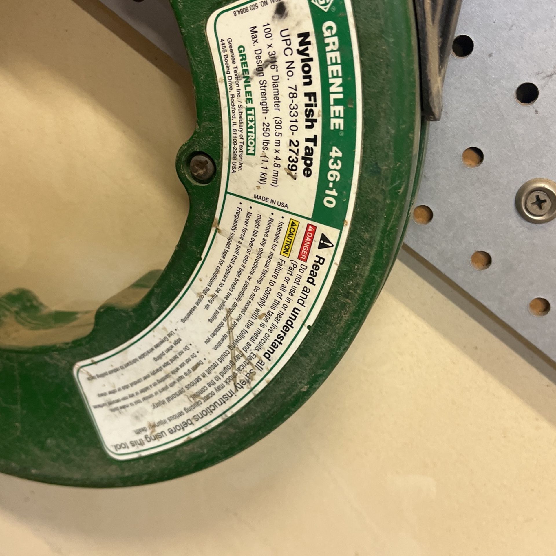 Greenlee 100’ Fish Tape for Sale in Glendale, AZ - OfferUp