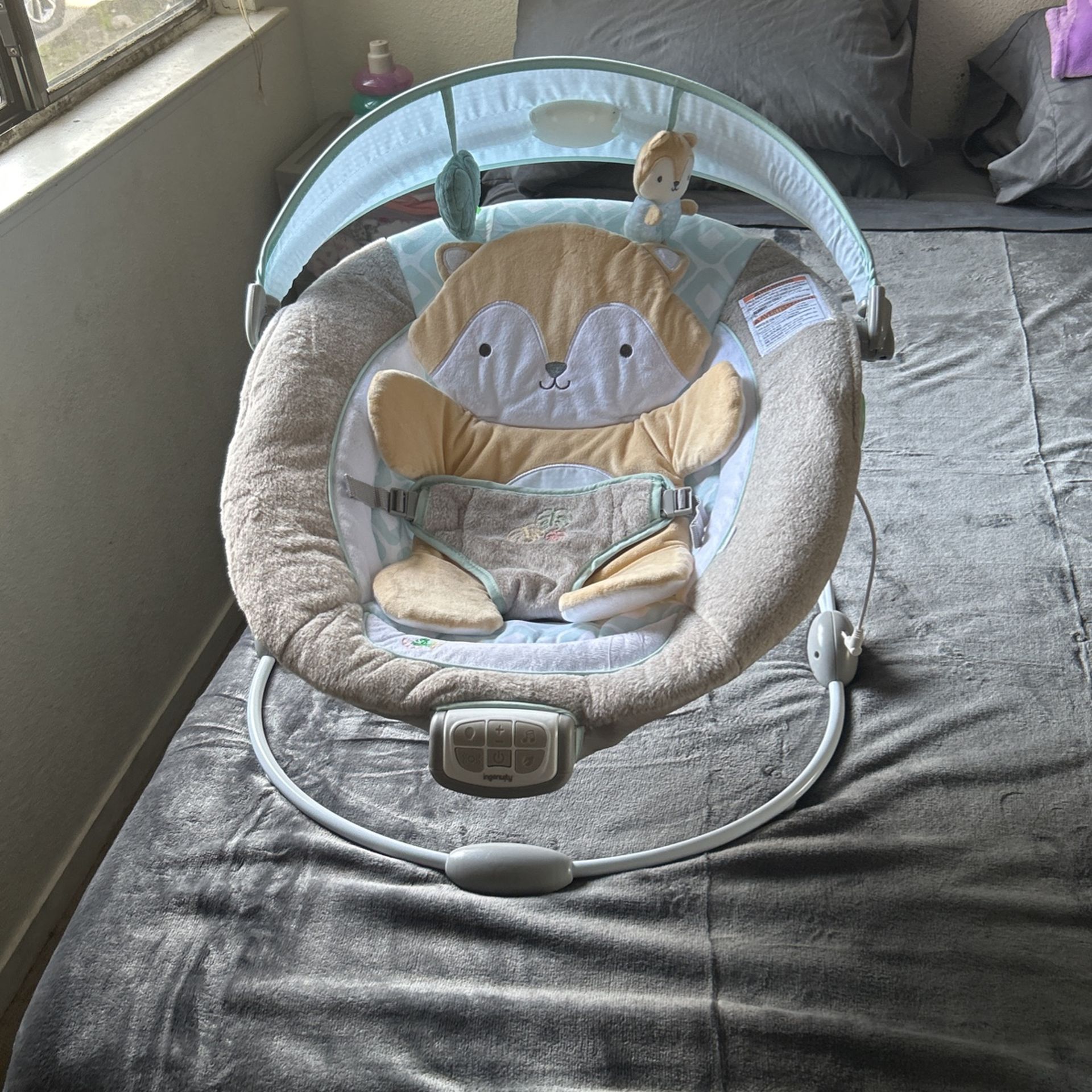Ingenuity Fox Tail Baby Bouncer for Sale in Rancho Cordova, CA - OfferUp