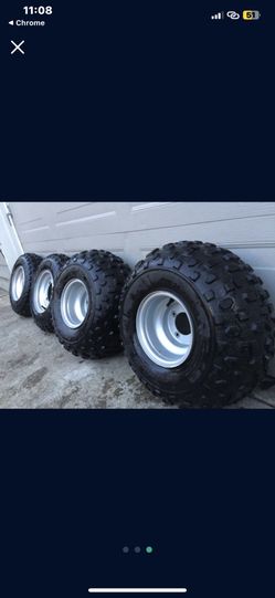 4 Wheeler Rims And Tires for Sale in Flowery Branch, GA - OfferUp