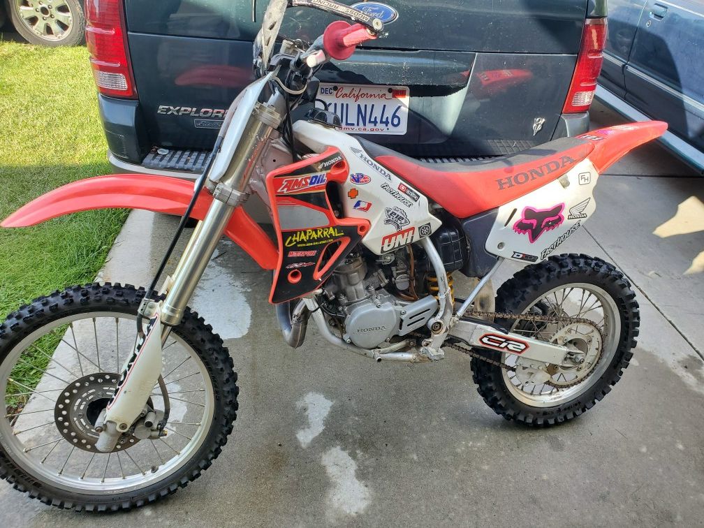 Dirt bike cr 80 big wheel for Sale in El Cajon, CA - OfferUp