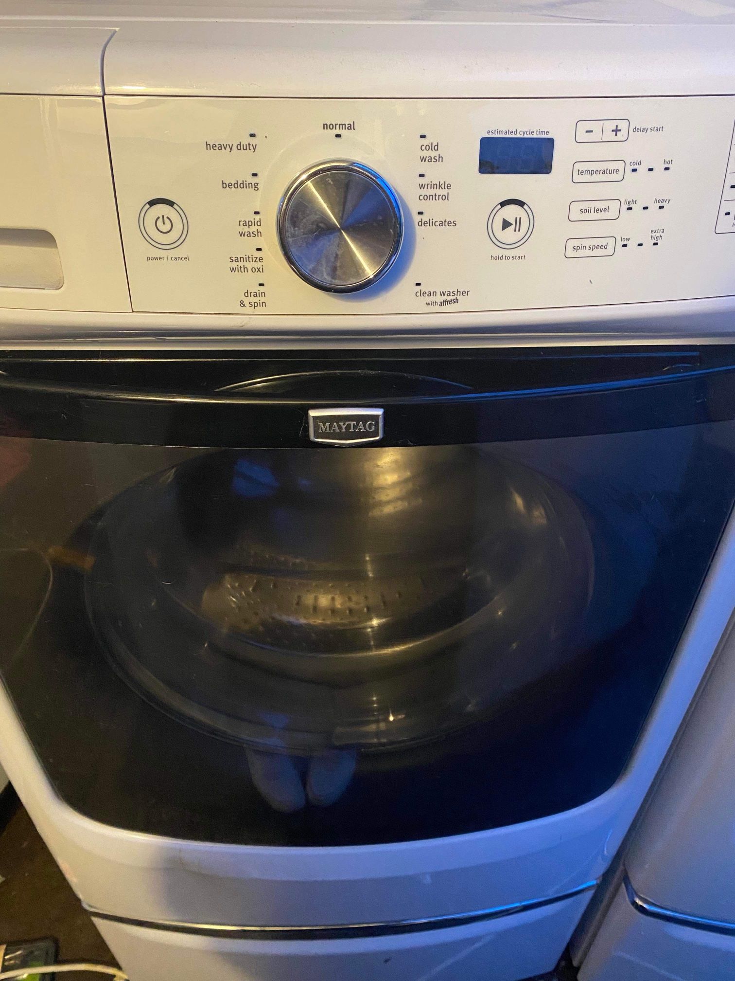 SUPER CAPACITY PLUS MAYTAG MAXIMA HE ELECTRIC WASHER & DRYER W ...