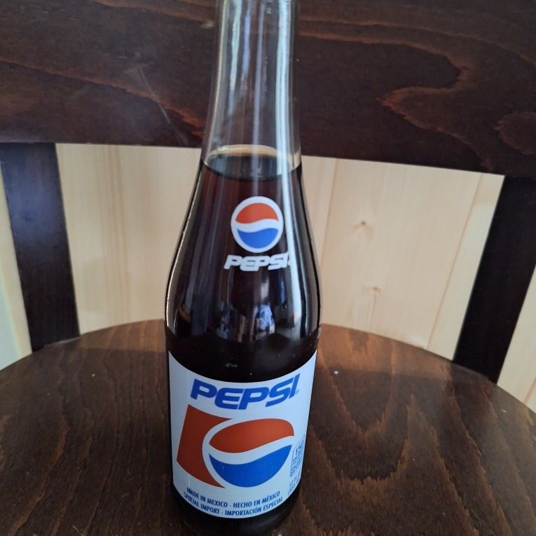 Mexican Pepsi Glass Bottle