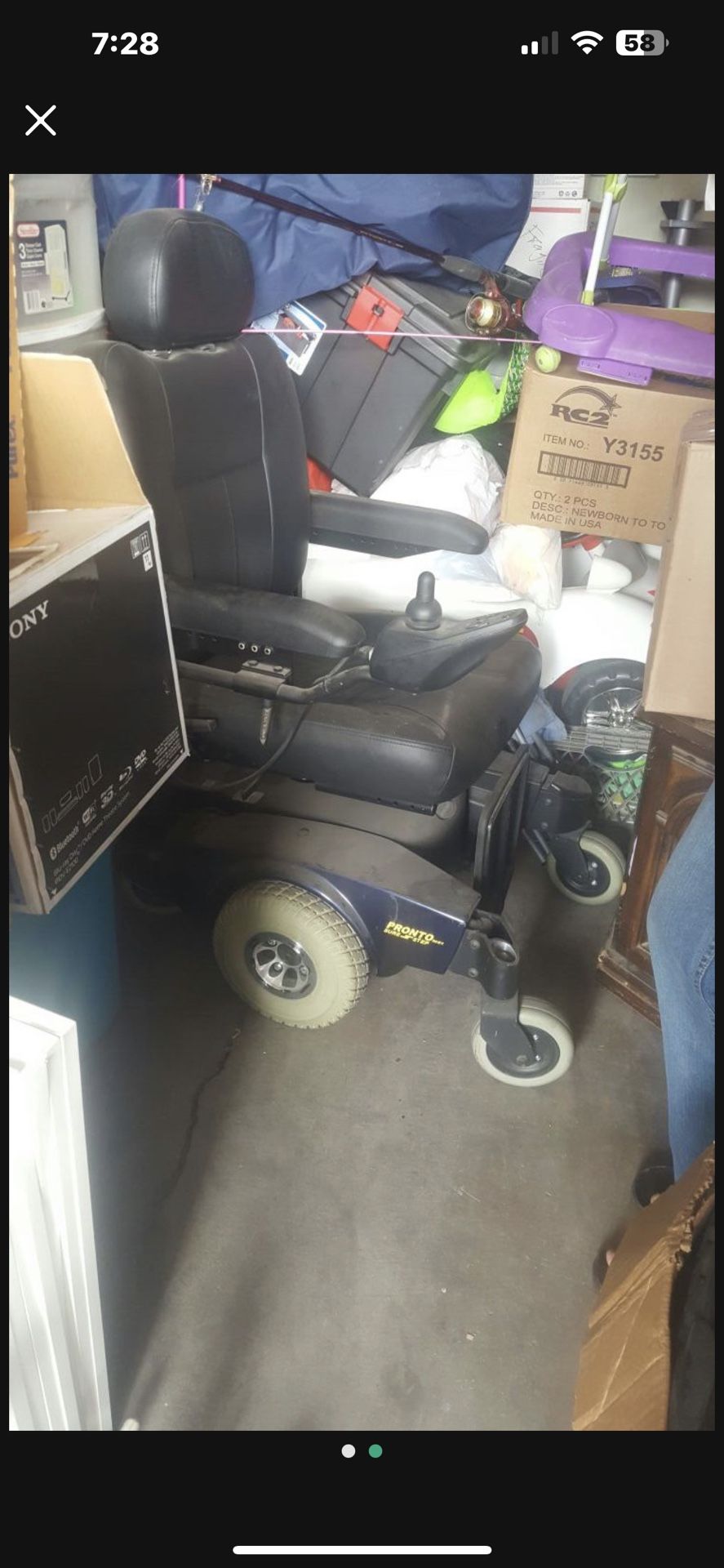 Brand New Electric Pronto M51 Sure Step Wheelchair. for Sale in Phoenix ...