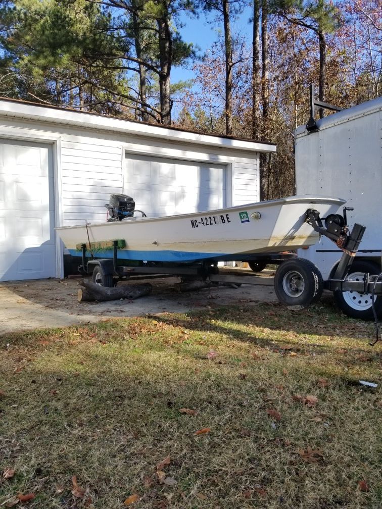 16ft Allendale Well Skiff for Sale in Middlesex, NC - OfferUp