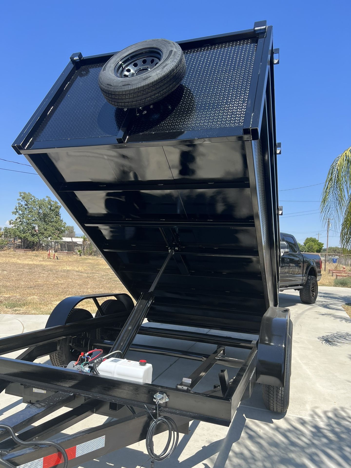 12x8x4 Dump Trailer 12k Capacity for Sale in Dublin, CA - OfferUp