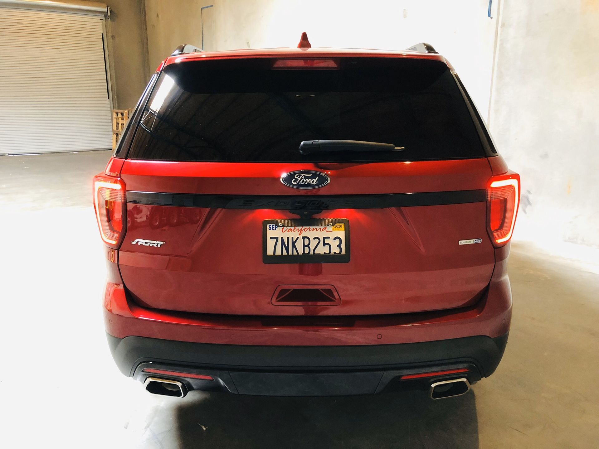 CLEAN like New Ruby Red 2016 Ford Explorer Sport 4WD 3.5L 82000 Miles ...