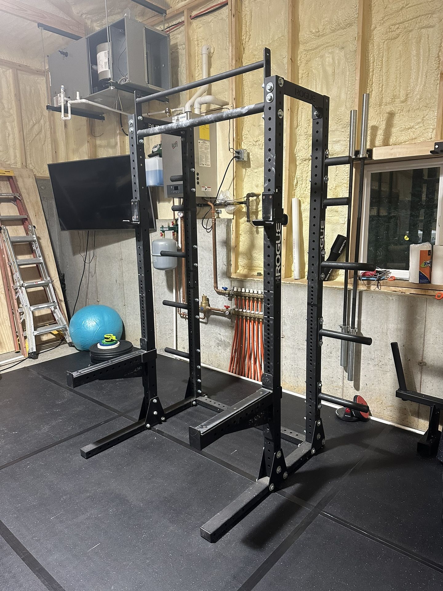 Rogue SML-2 / HR-2 Squat Rack Power Cage for Sale in Woodstock, IL ...