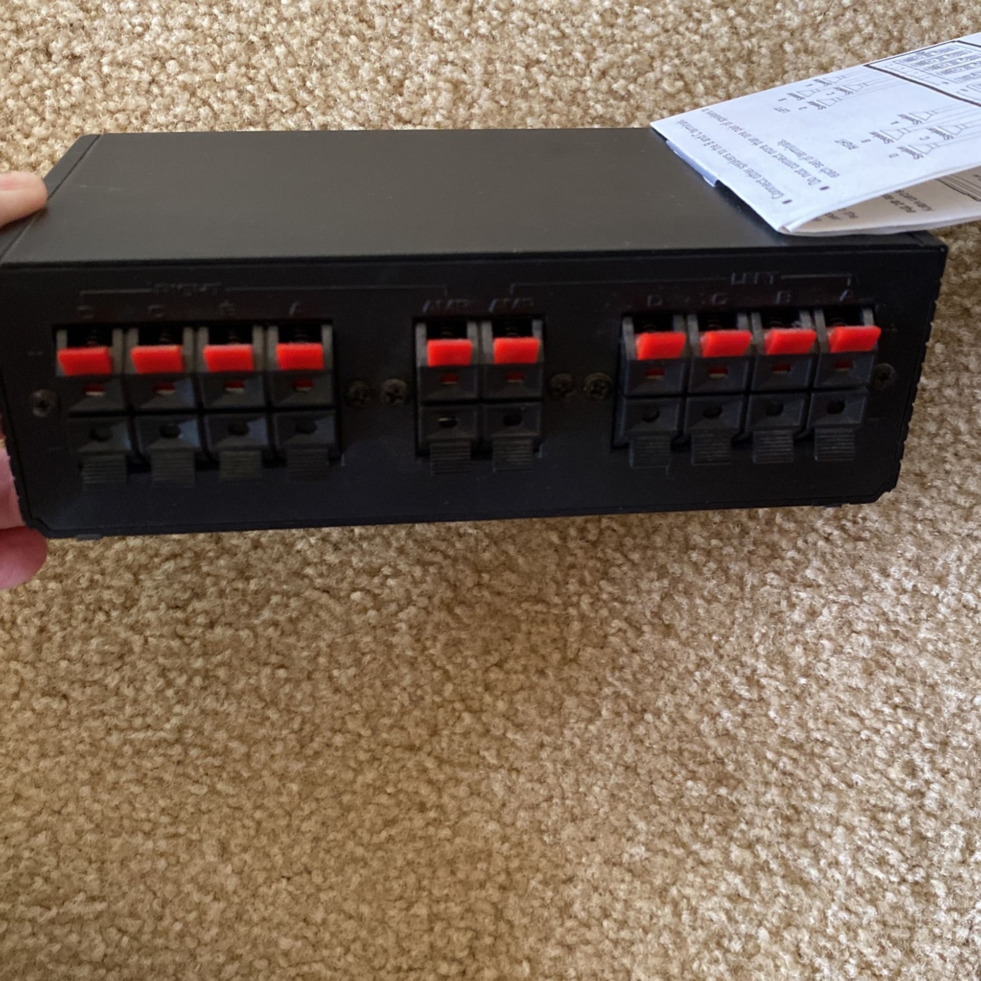 Vintage Realistic Radio Shack Audio High-Power Stereo Speaker Control ...