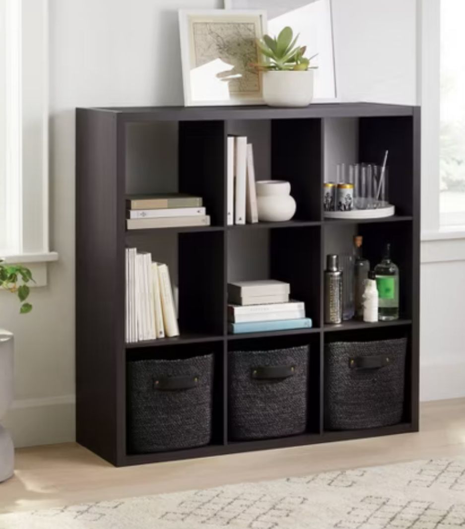 9-Cube Organizer- Black- Brightroom for Sale in Bothell, WA - OfferUp