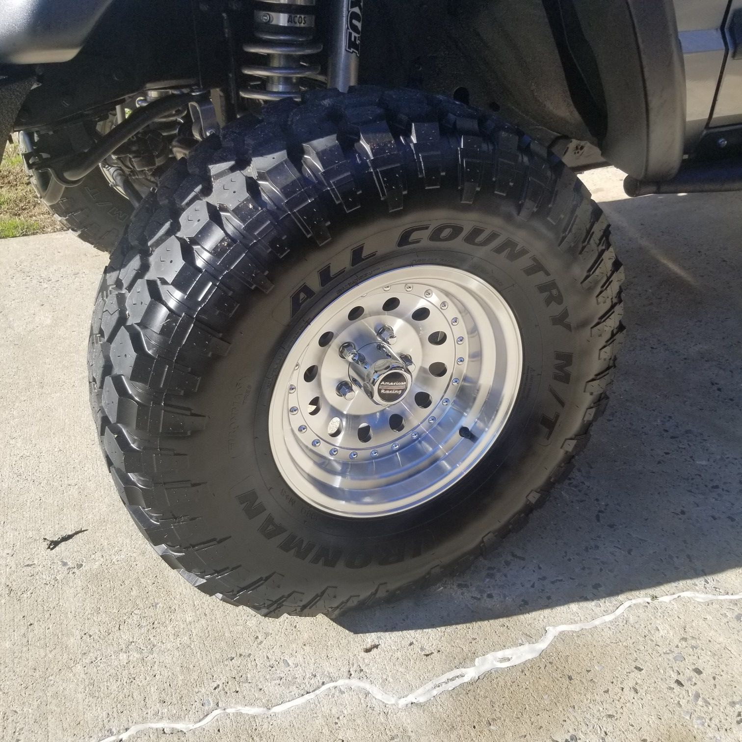 (5) 33X12.5X15 Rims & Tires & complete RC 3.5" lift for Jerp XJ for ...