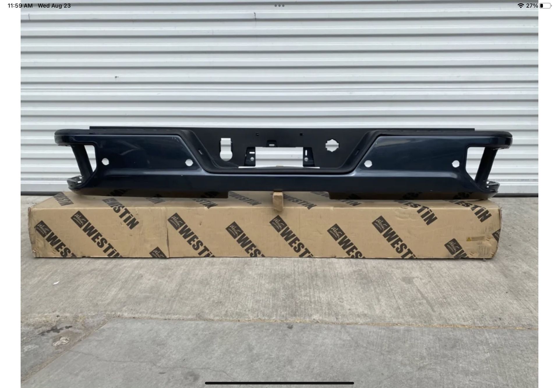 2019 2022 CHEVROLET SILVERADO SIERRA REAR BUMPER OEM for Sale in ...