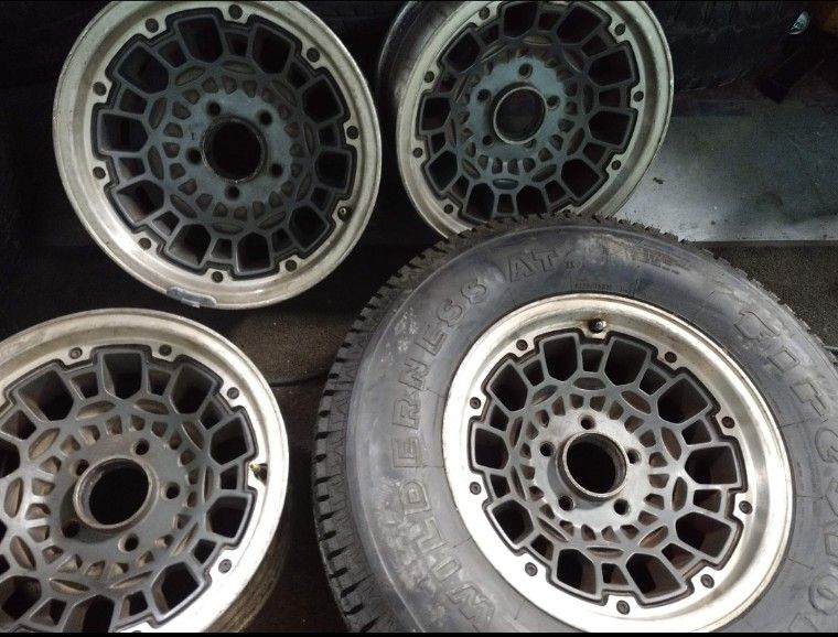 Chevy S10 blazer enkei 15 inch rims set for Sale in Los Angeles, CA ...