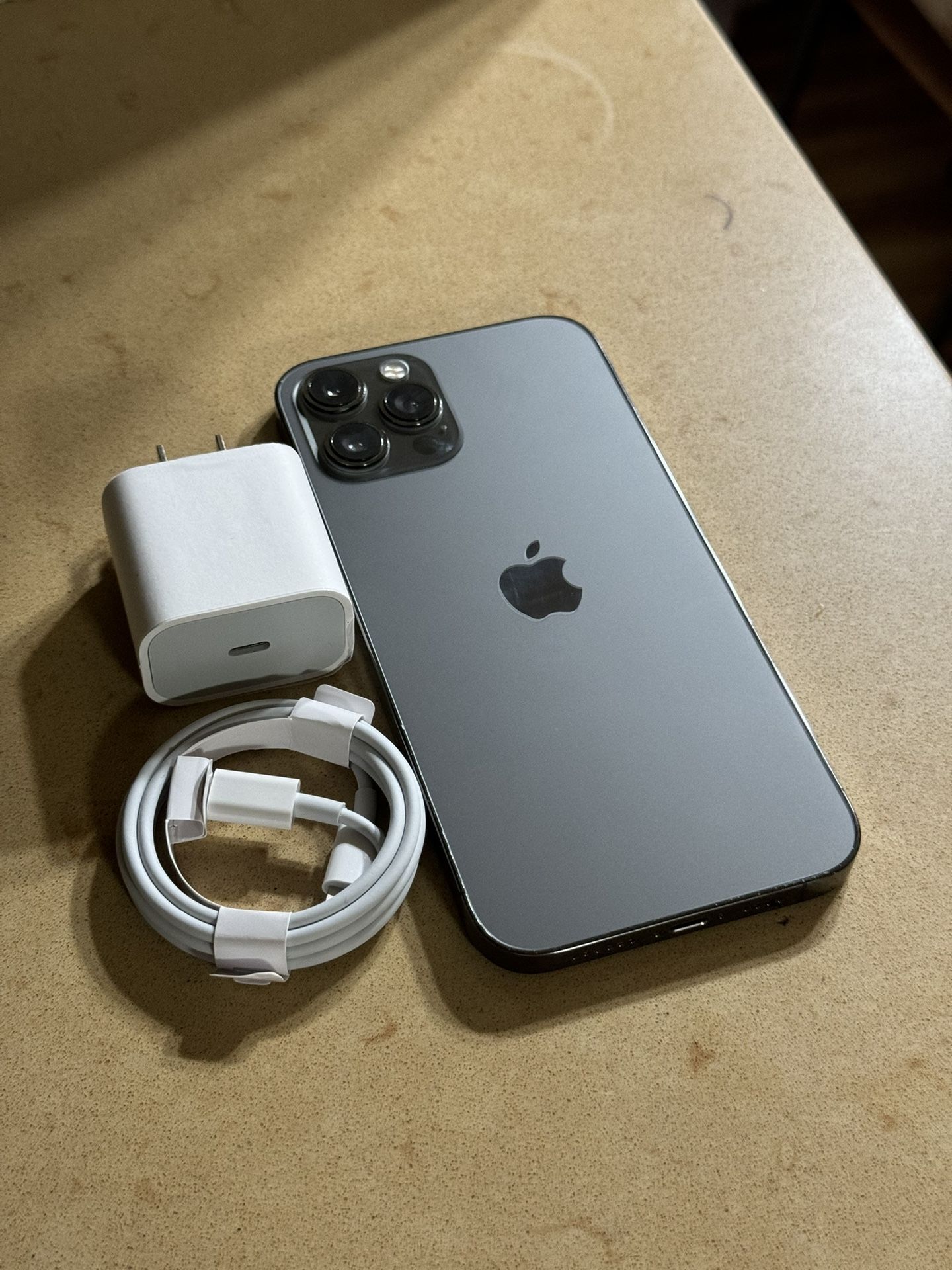 iPhone 12 Pro Max-128GB- Gray (Unlocked) Excellent Condition for Sale ...