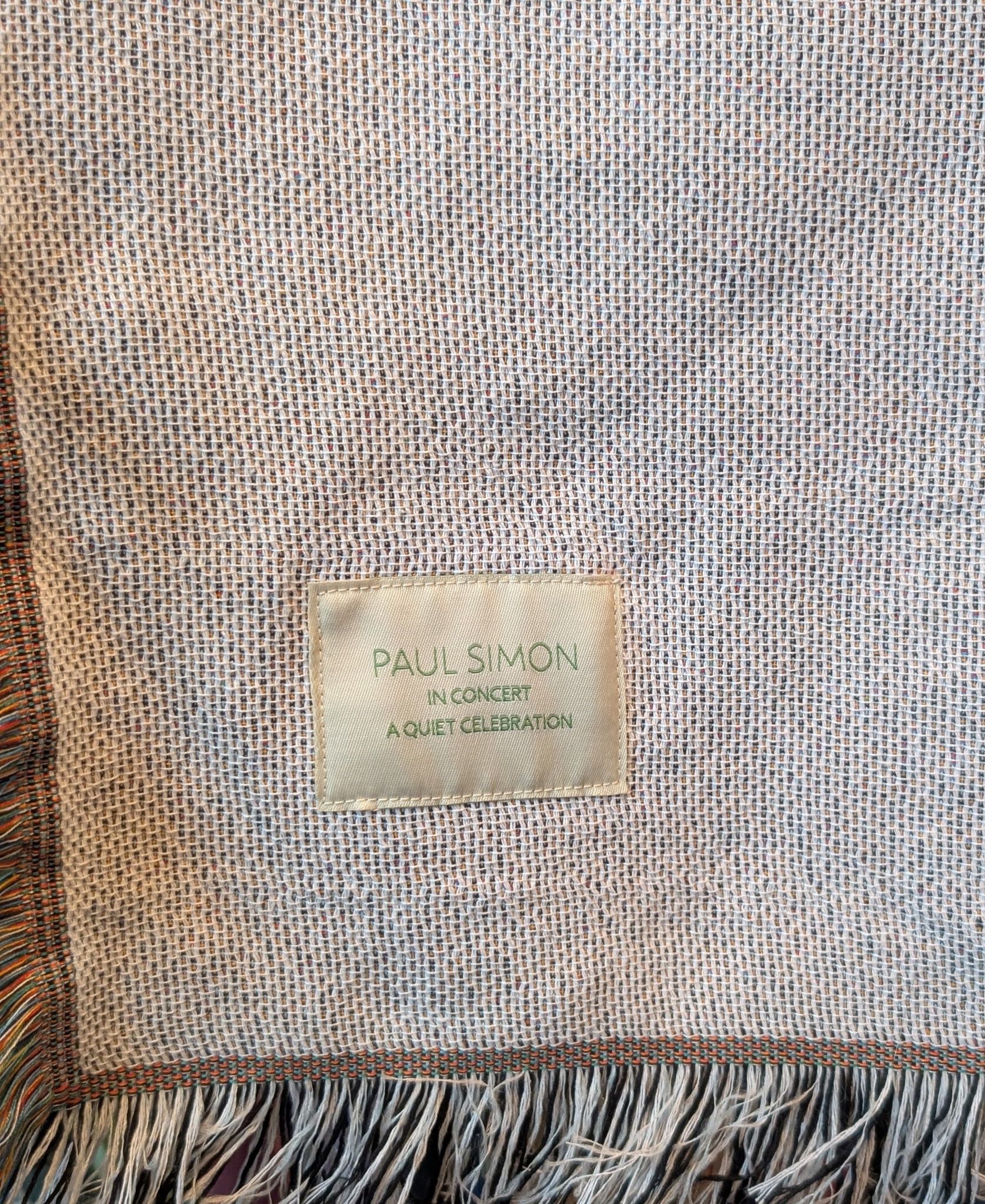 “Paul Simon “ A Quiet Celebration 2025 Tour Blanket for Sale in Parker ...