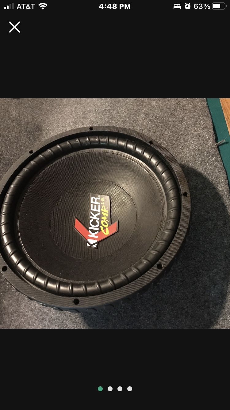 Kicker Comp VR. 15 INch Subwoofer for Sale in West Chester Township, OH ...
