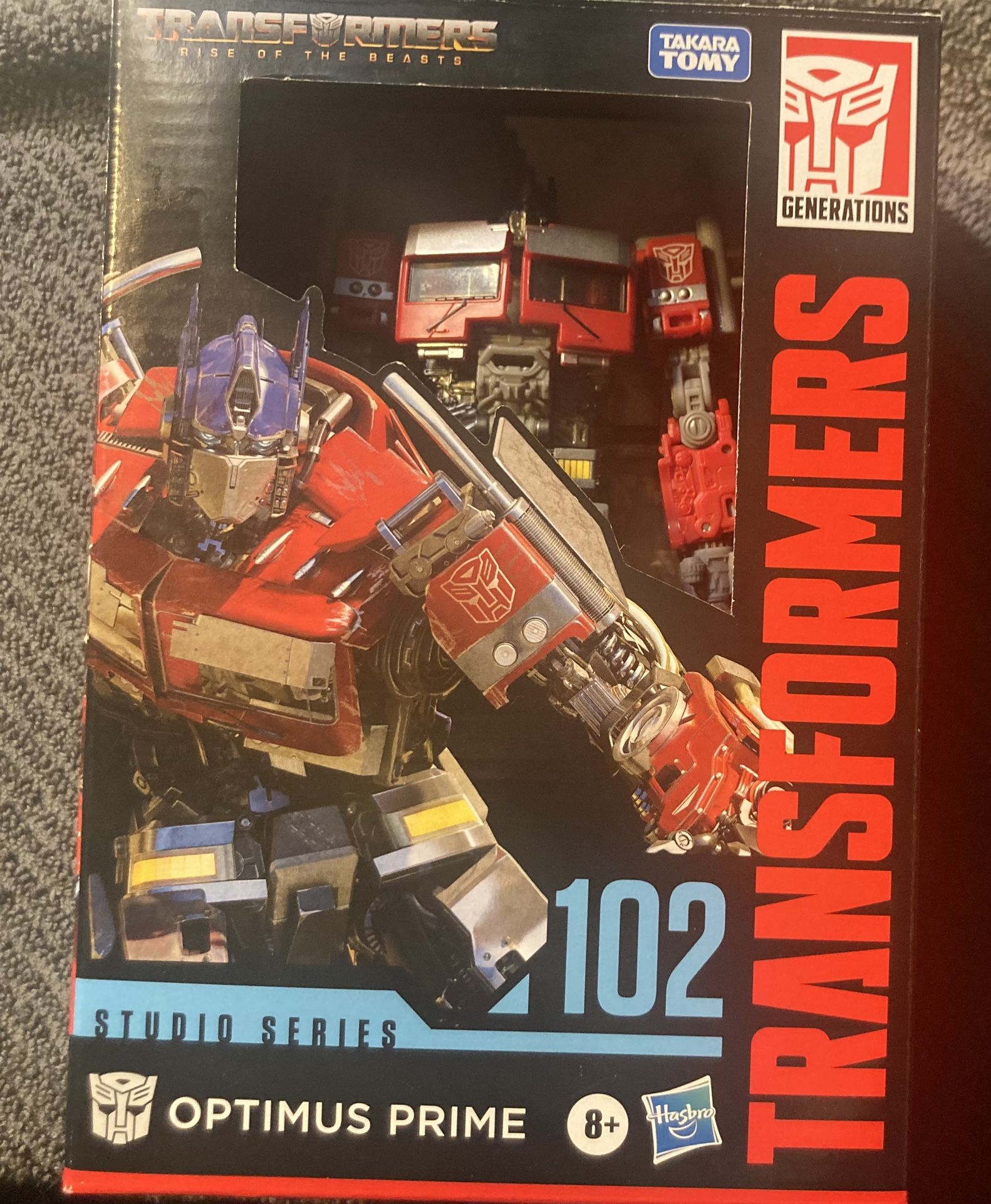 Transformers Studio Series 102 Optimus Prime Rise of The Beasts for ...