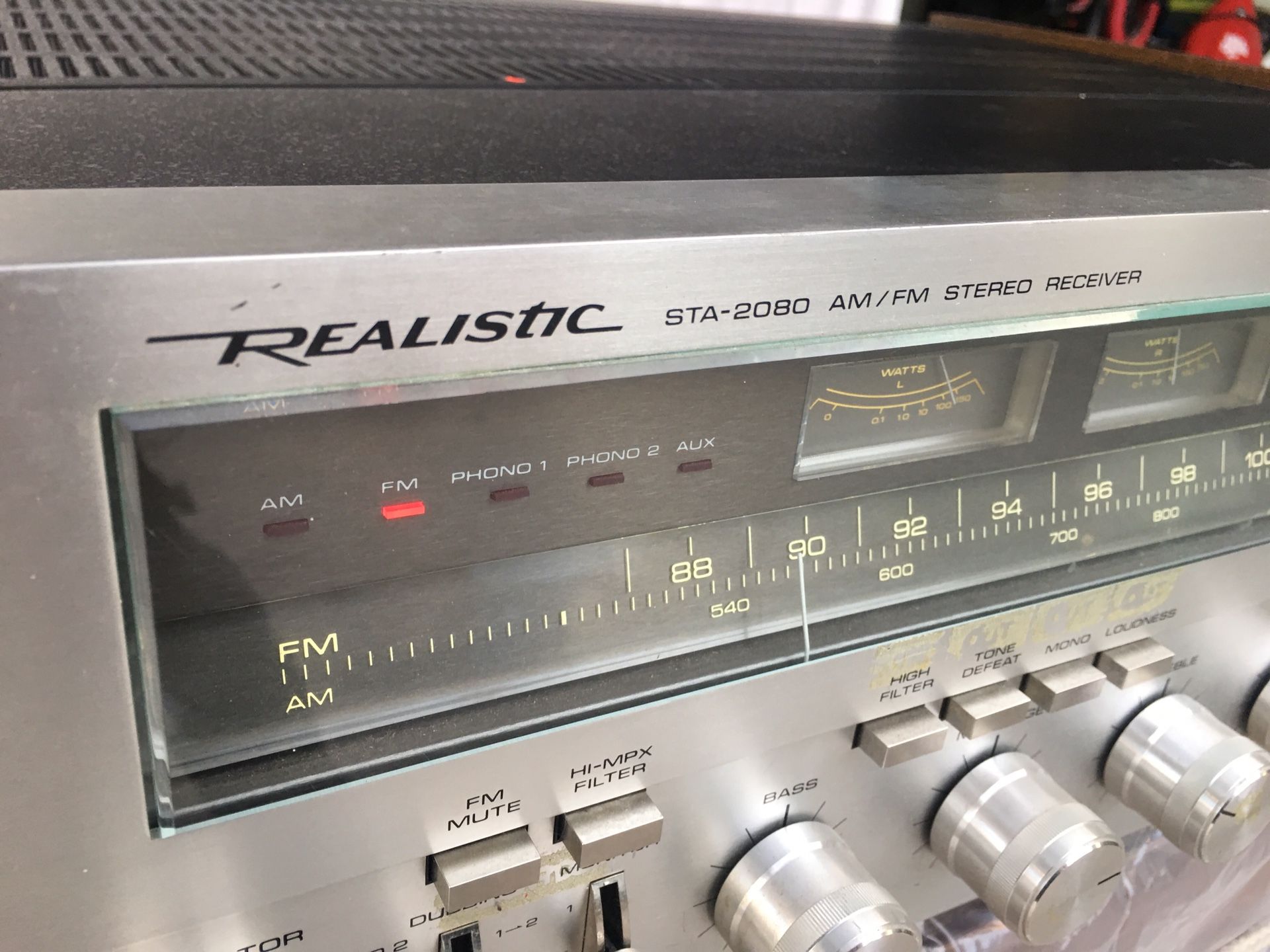 Vintage Realistic STA 2080 Stereo Receiver for Sale in Las Vegas, NV ...