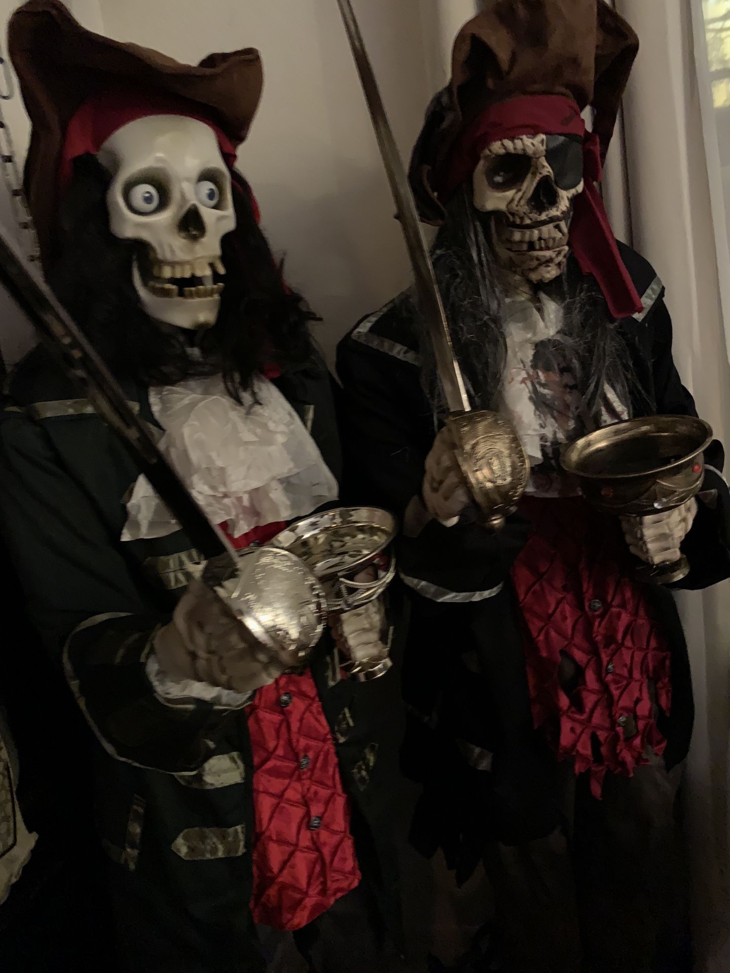 GEMMY LIFE SIZE HALLOWEEN ANIMATED PIRATES FOR SALE DEAD EYE DRAKE ...