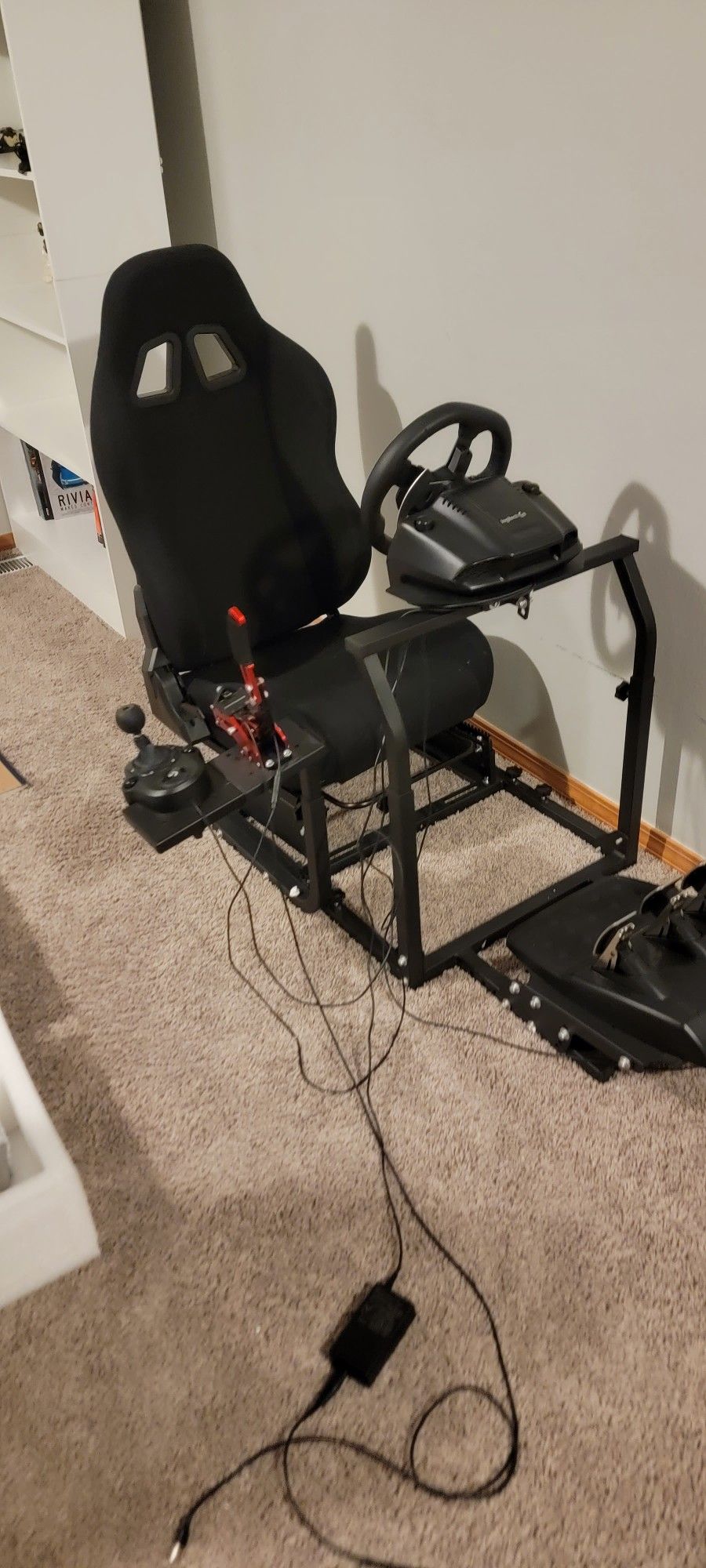 Complete Sim Racing Cockpit Logitech G920, With Shifter And Hyrdo E ...