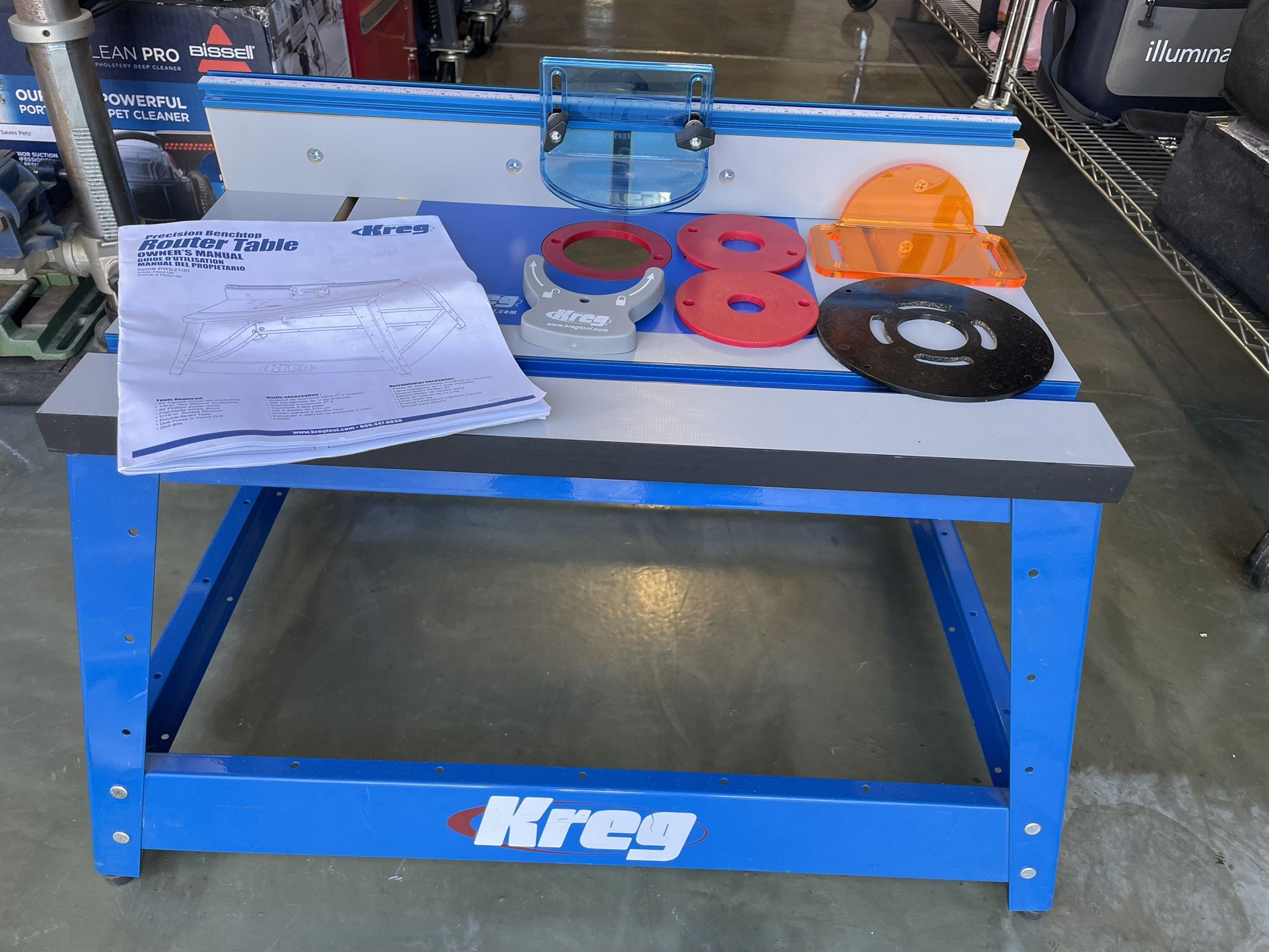 NEW -Kreg Benchtop Precision Router Table System for Sale in San Diego ...