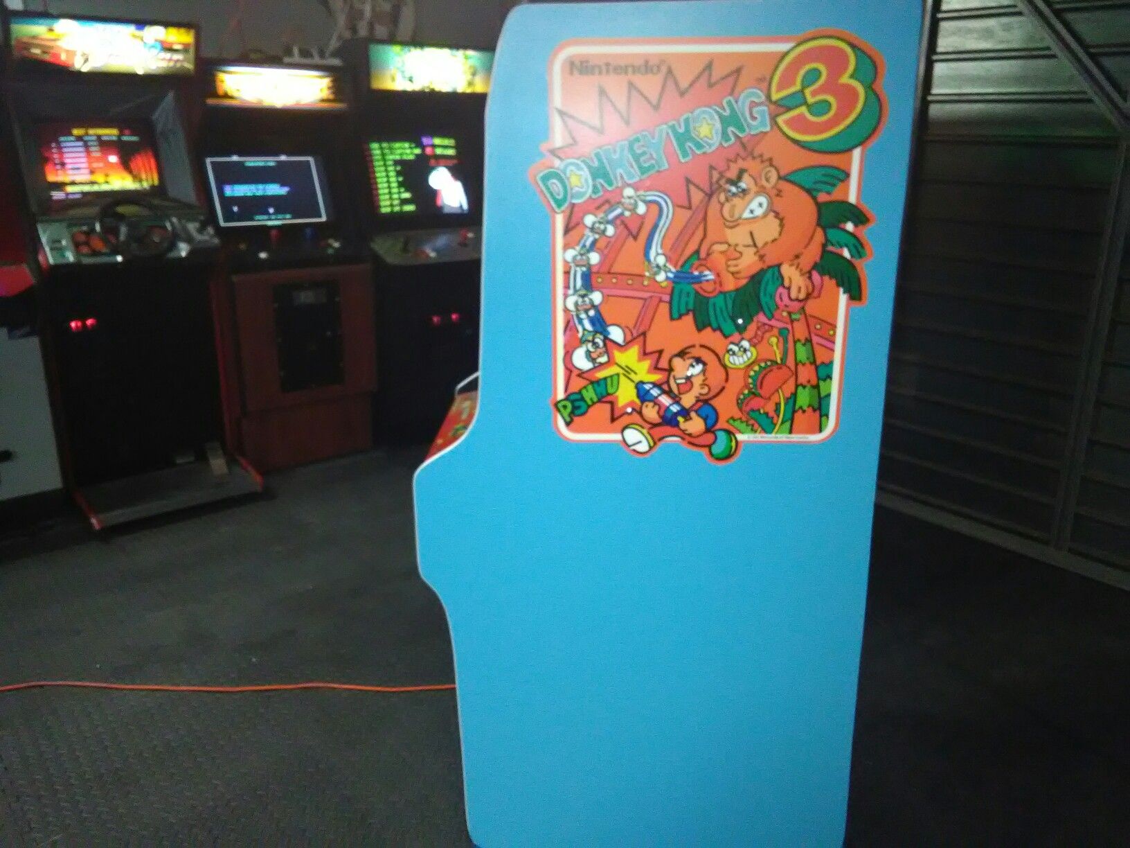 Donkey Kong 3 Arcade Machine
