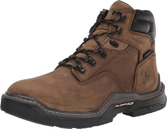 NEW Size 10.5 Wide WATERPROOF Work Boots WOLVERINE Men Raider ...